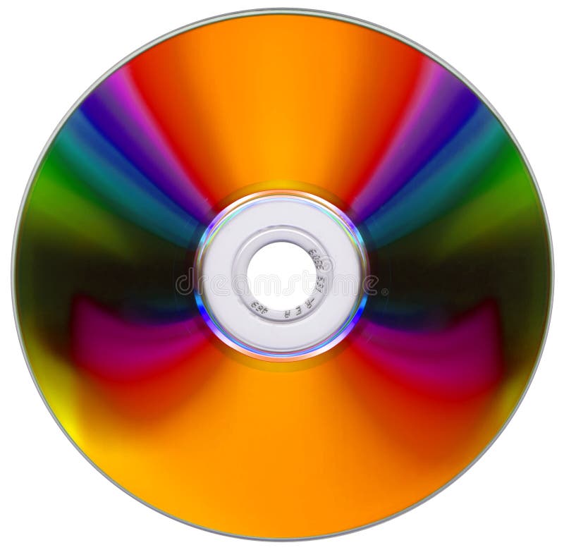 Compact Disk Isolated On White Picture. Image: 5872569