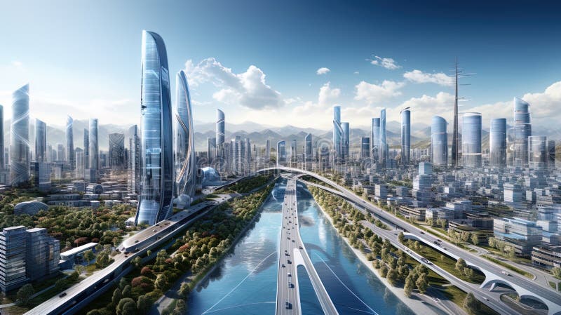 Compact and Efficient Megacities: a Snapshot of a City with Smart ...