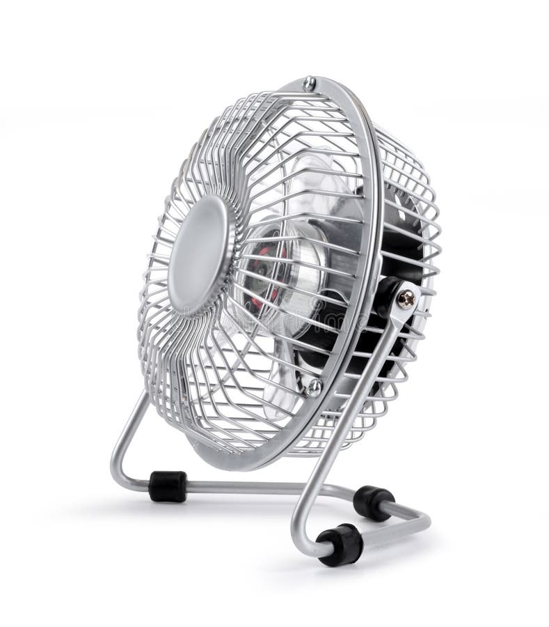 Electric Cooler Fan Blowing Fresh Air Stock Photo - Image of stream ...