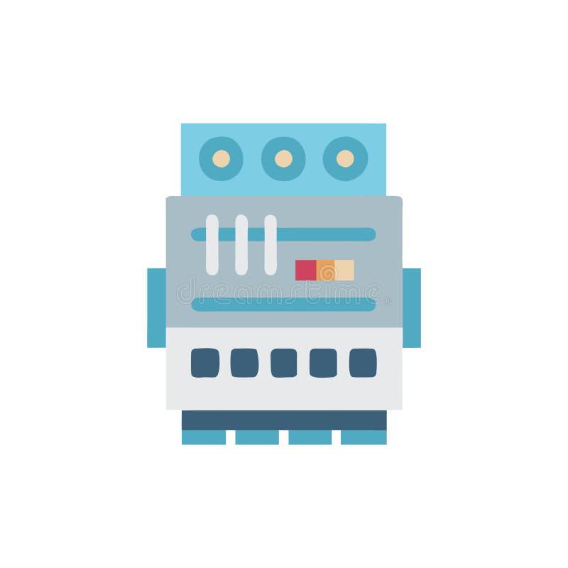 Compact Electrical Contactor for Space-Saving Design Stock Photo ...