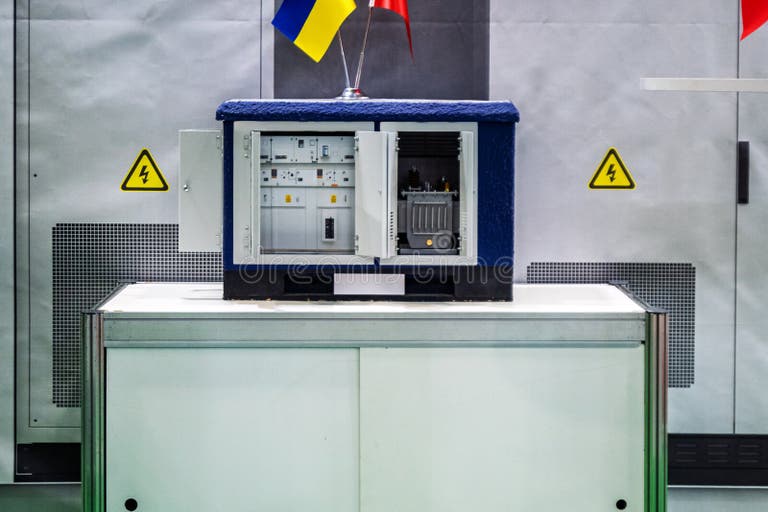 Compact Electrical Transformer Substation Stock Photos - Free & Royalty ...