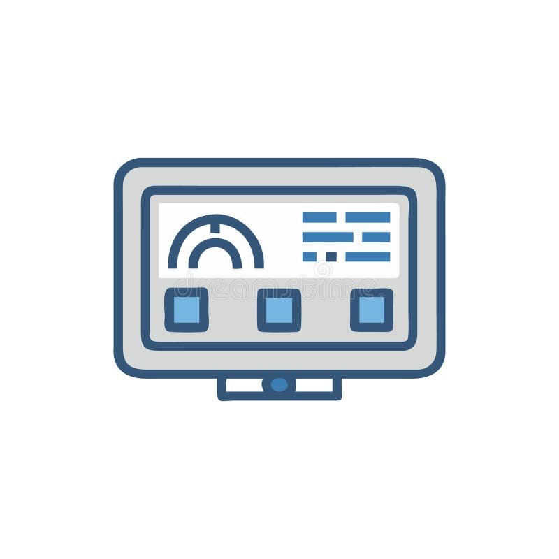 Compact Electronic Dashboard Display for Easy Viewing Stock ...