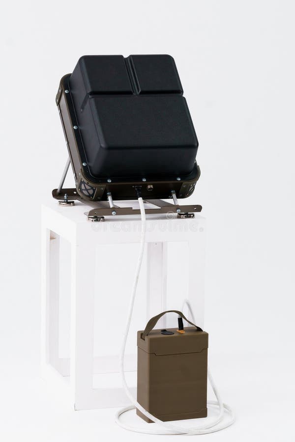 Compact Electronic Warfare System on Stand with Power Supply Stock ...