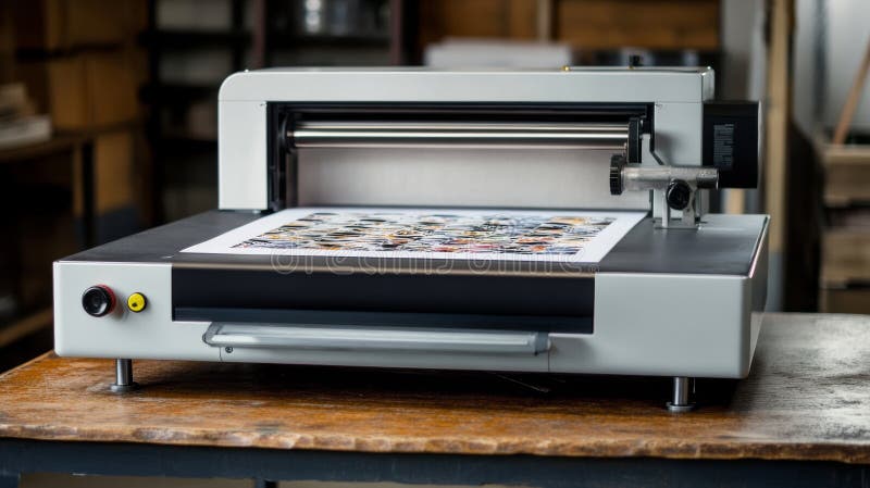 Compact Fabric Printer Stock Illustrations – 4 Compact Fabric Printer ...