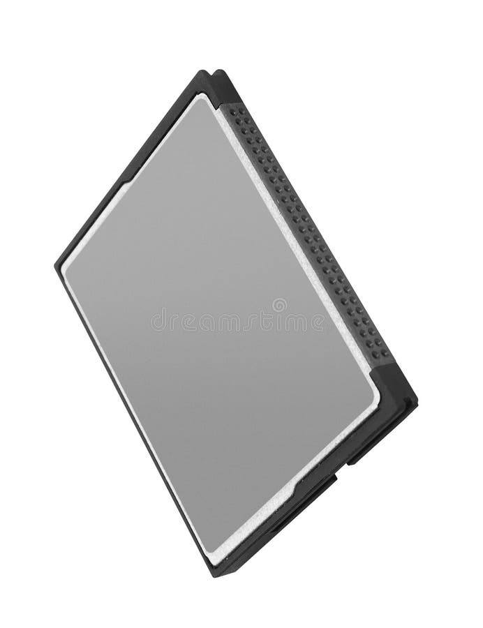 Compact Flash Card stock illustration. Illustration of compact - 22014225
