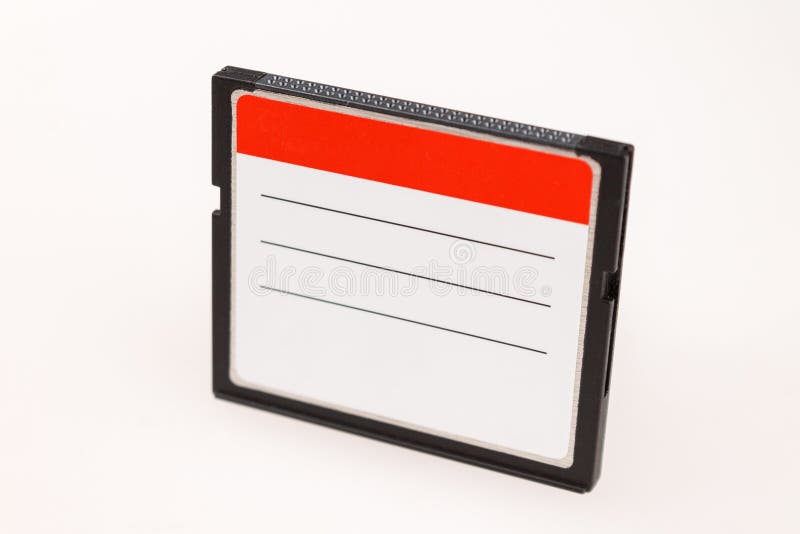 Compact Flash Drive for Data Storage in Digital Devices Stock Photo ...