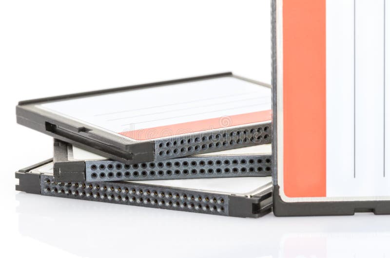 Compact Flash memory card stock image. Image of safety - 77486527