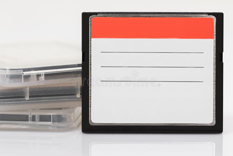 Compact flash memory cards stock photo. Image of secure - 82107964