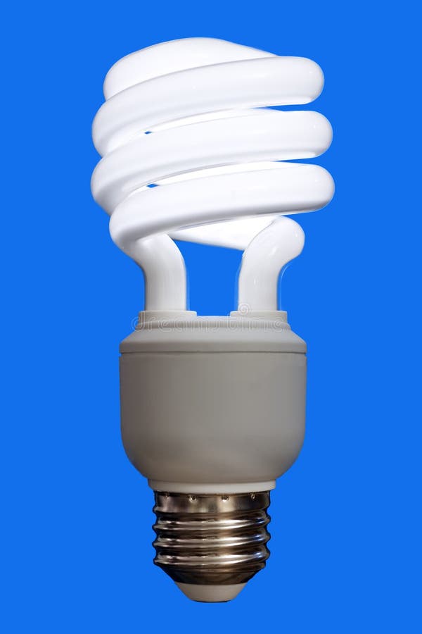 Compact Fluorescent Bulb stock image. Image of idea, ecofriendly - 1573689