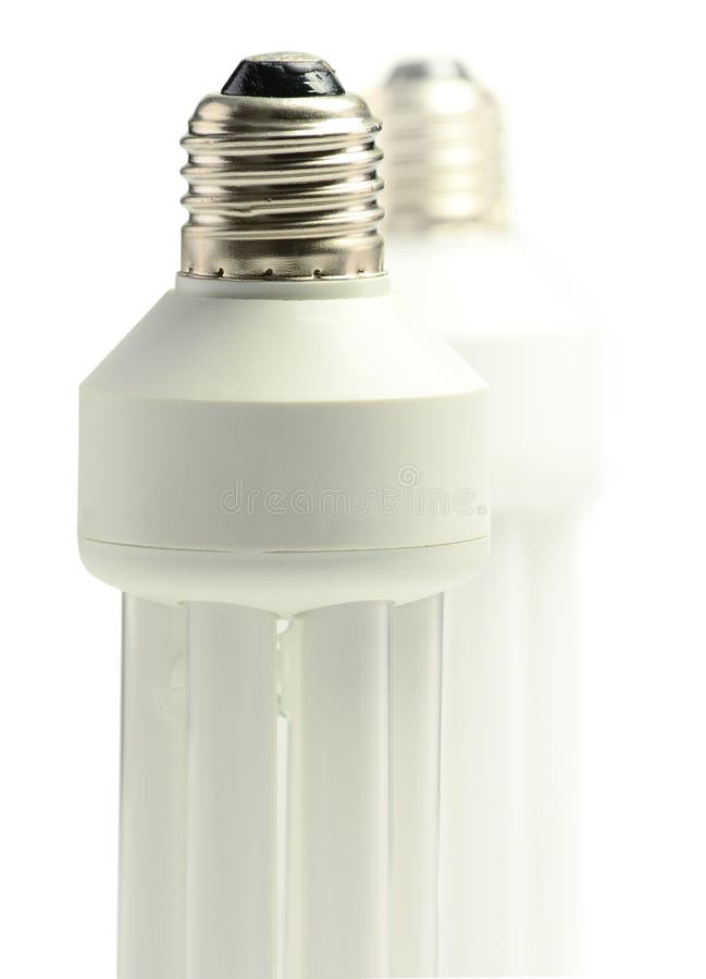 Compact fluorescent lamp stock image. Image of luminescence - 19644455
