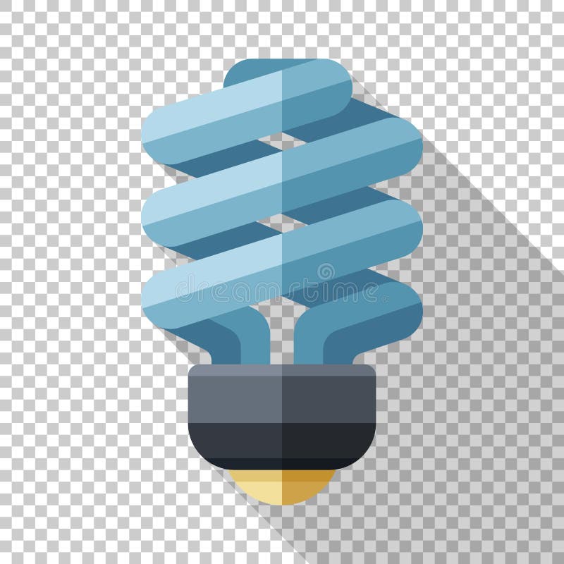Fluorescent lamp icon stock vector. Illustration of isolated - 26995324