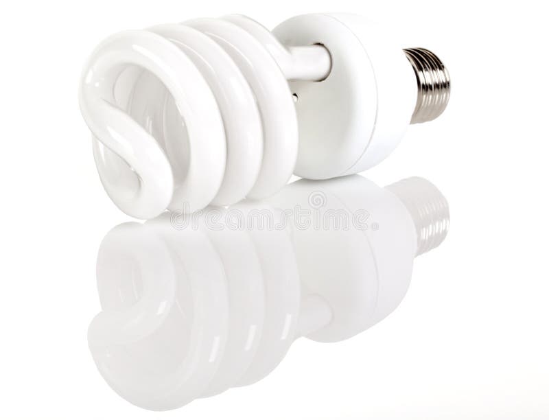 Compact Fluorescent Lightbulb Stock Image - Image of friendly ...