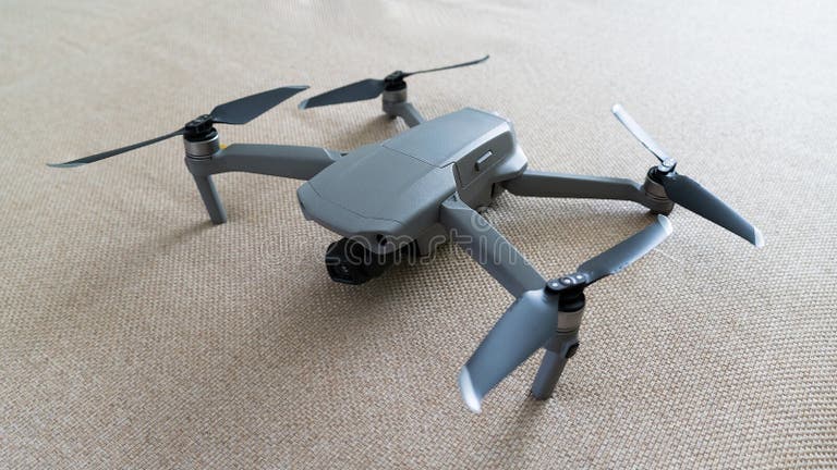 Compact, Foldable Drone with a Camera Mounted on Its Gimbal Stock Photo ...