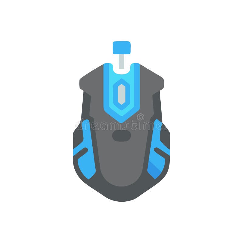 Compact Gaming Mouse Icon for Travel Stock Image - Illustration of ...
