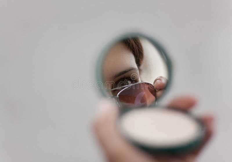 Make-up stock photo. Image of mirror, beautiful, mirroring - 2543988