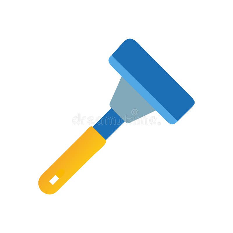 Compact Glazing Tool for Easy Usage Stock Vector - Illustration of ...