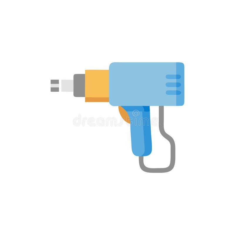 Compact Heat Gun Icon for Easy Use Stock Photo - Illustration of heat ...