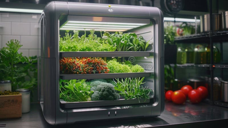 A Compact, Home-based Vertical Farm Unit for Growing Personalized ...