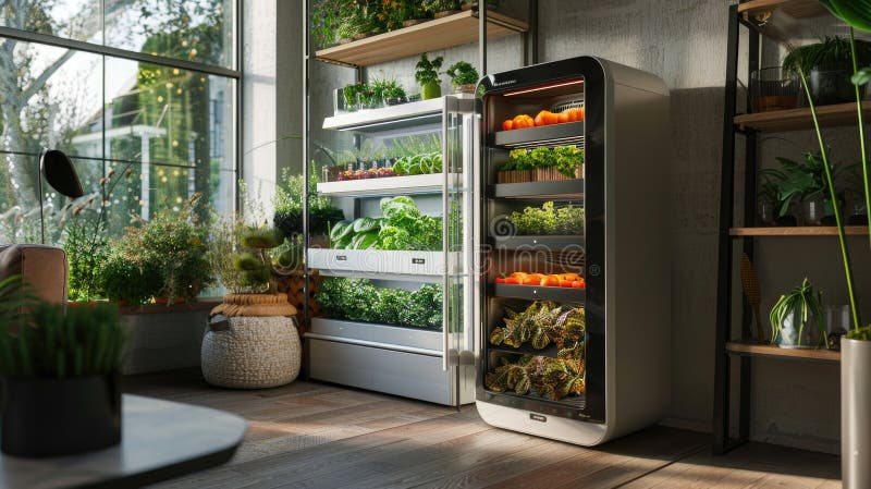 A Compact, Home-based Vertical Farm Unit for Growing Personalized ...