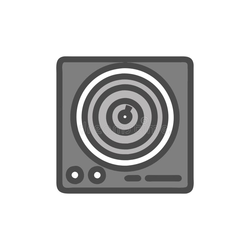 Compact Induction Stove Coil for Easy Installation Stock Image ...