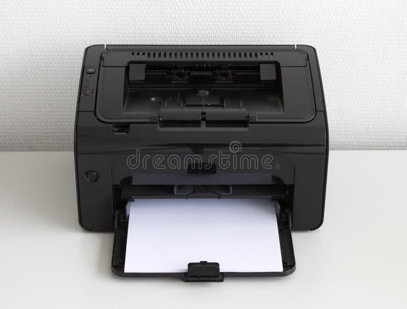 Compact laser home printer stock photo. Image of industry - 107877840