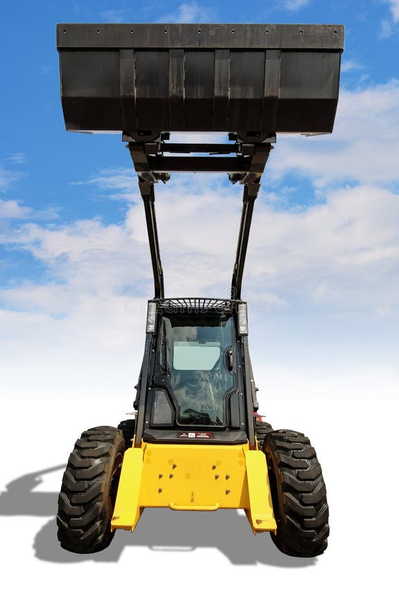 Compact loader stock image. Image of grader, equipment - 10284999