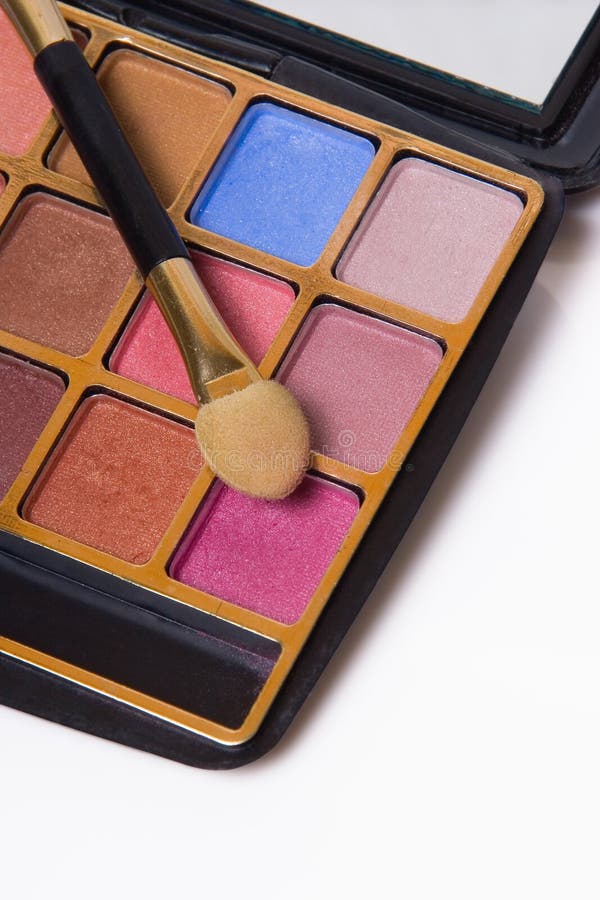 Compact make-up set stock image. Image of face, glamour - 1892009