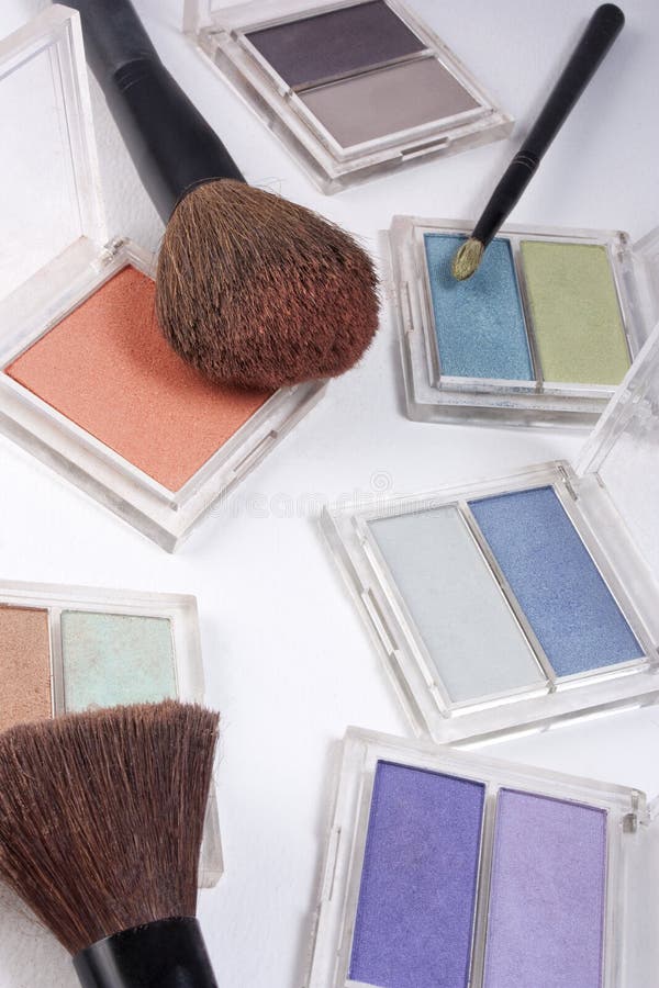 Compact Makeup Powder Colors Stock Image - Image of blusher, colorful ...