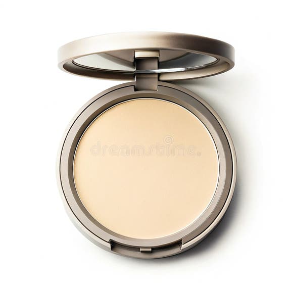 Matte Setting Powder Isolated on White Background Stock Illustration ...