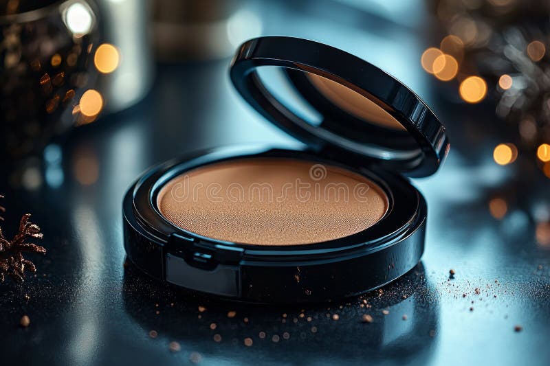 Compact of Neutral Medium Toned Face Powder Features Smooth Matte ...