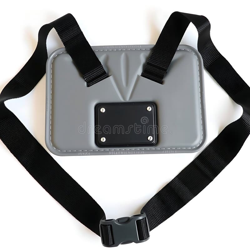 A Compact Patient Lift Device with Adjustable Straps Displayed on White ...