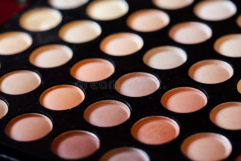 Compact Powder Cosmetics Set Stock Photo - Image of paint, powder: 42542342