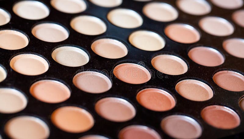 Compact Powder Cosmetics Set Stock Image - Image of cosmetic, color ...