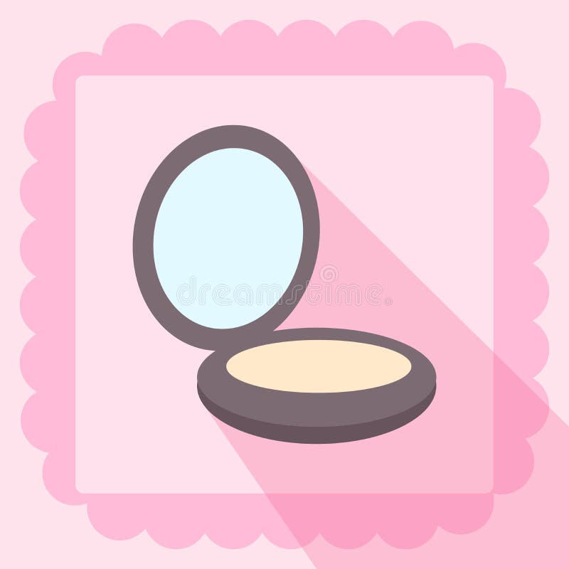 Compact powder stock illustration. Illustration of lifestyle - 9042232