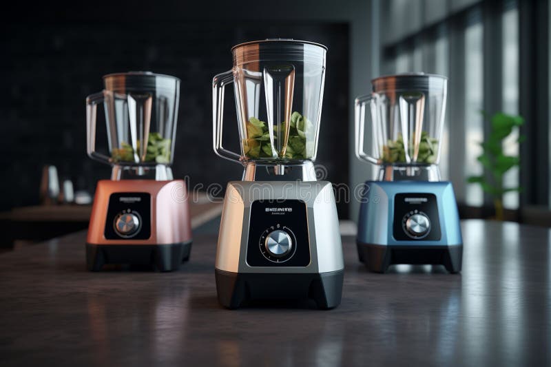 Compact and Powerful Food Blenders for Everyday Us Stock Image - Image ...