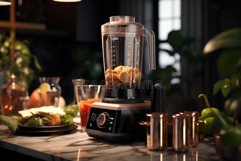 Compact and Powerful Food Blenders for Everyday Us Stock Image - Image ...