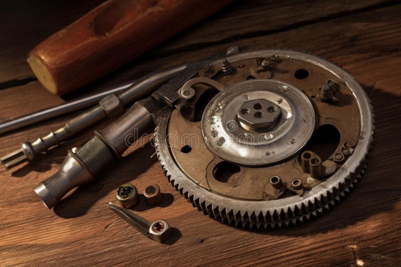 Versatile Circular Repair Tool Stock Illustration - Illustration of ...