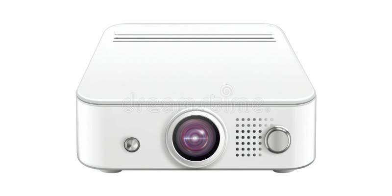 Compact Projector for Home and Office Use. Portable Multimedia Device ...