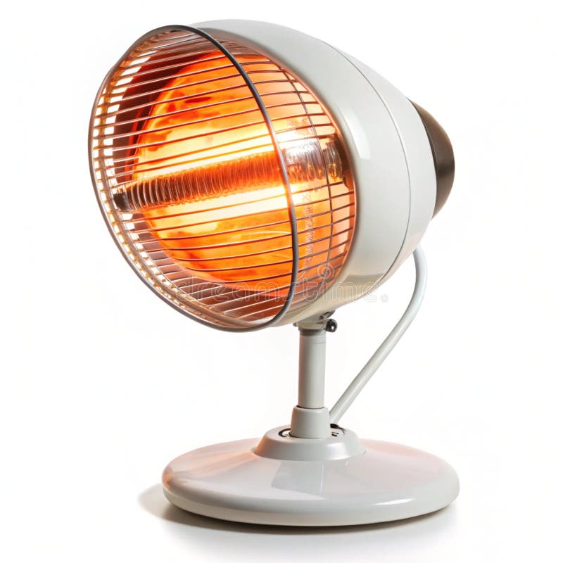 Compact Radiant Heater with a Circular Design and Bright Heating ...