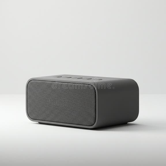 A Compact, Rectangular Portable Speaker with a Sleek Black Design. the ...