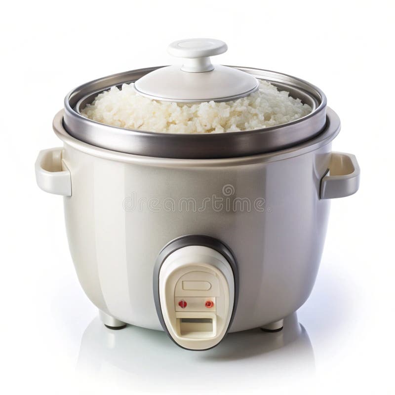 Compact Rice Cooker with Automatic Keep-Warm Function and Clear Lid ...