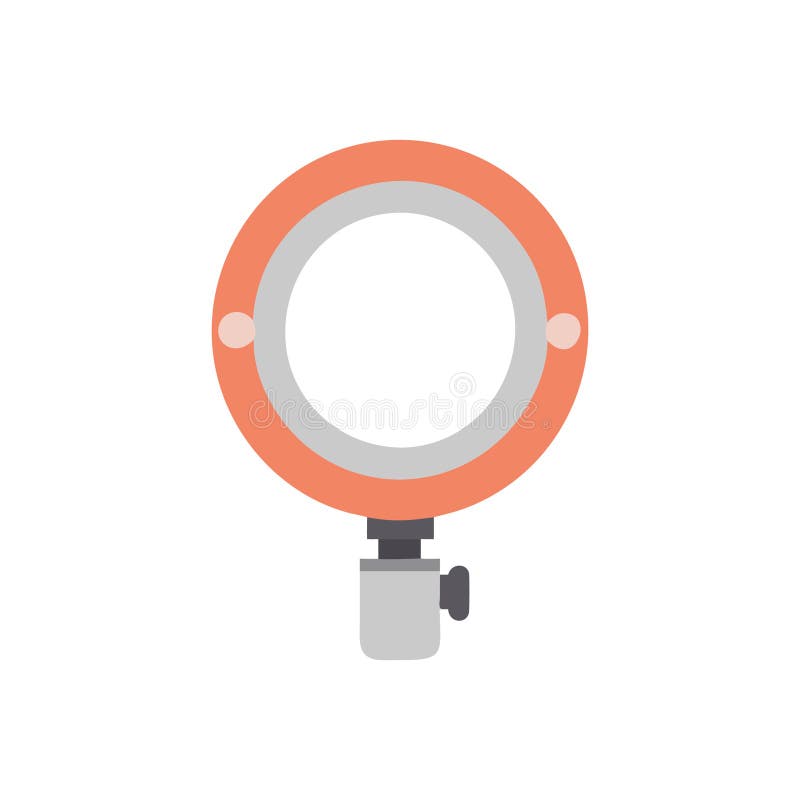 Compact Ring Light Icon for Easy Setup Stock Image - Illustration of ...