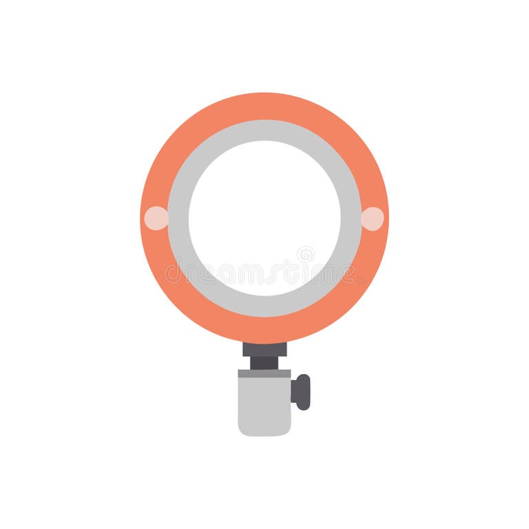 Compact Ring Light Icon for Easy Setup Stock Image - Illustration of ...