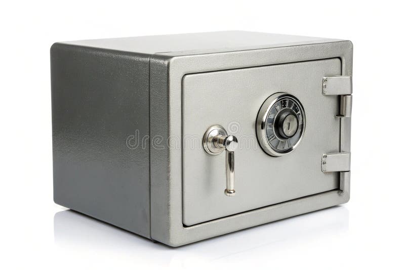 Small Safe Box â€ Isolated with Clipping Path Stock Illustration ...