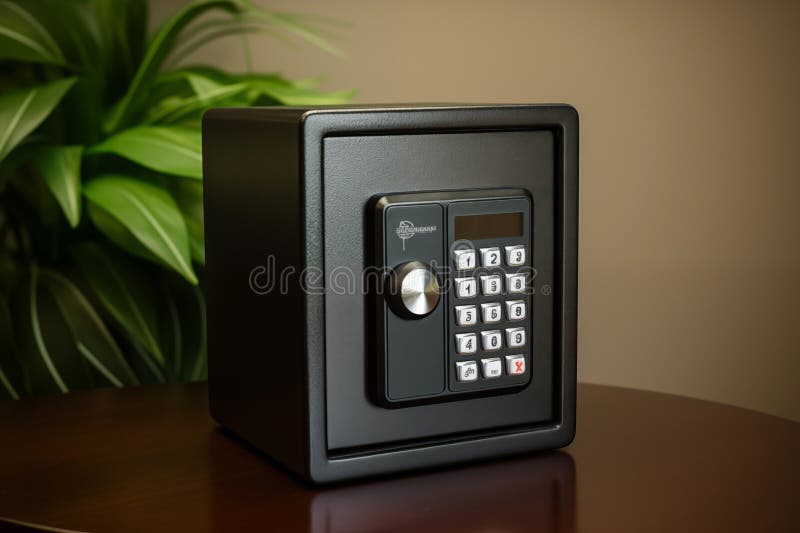 Compact Safe with a Digital Keypad, Perfect for Storing Valuables in a ...