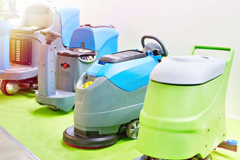 Compact Scrubber Drier Machines Stock Image - Image of indoors, drier ...