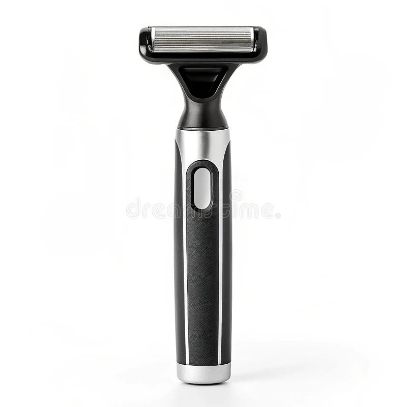 Compact Shaver with Protective Cap Stock Illustration - Illustration of ...