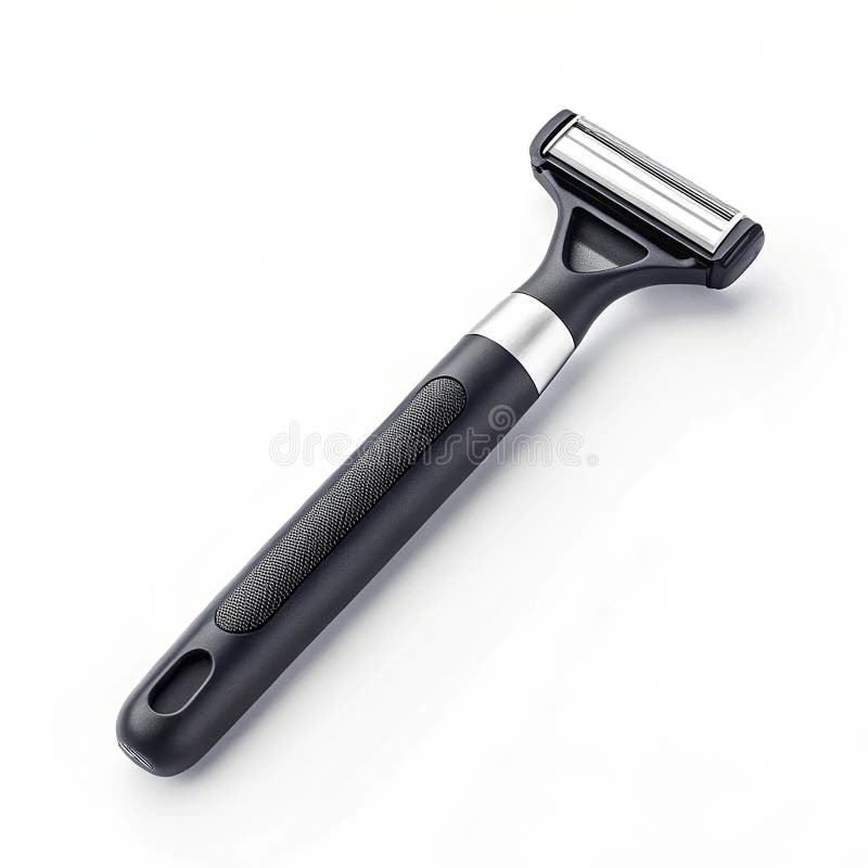 Compact Shaver with Protective Cap Stock Illustration - Illustration of ...