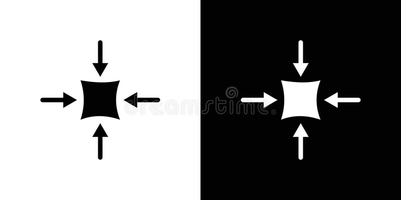 Compact Size Icon Logo Set Vector Stock Vector - Illustration of large ...