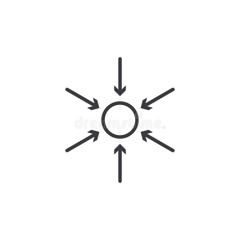 Compact Size Icon (2) Vector Set on White Background Stock Vector ...